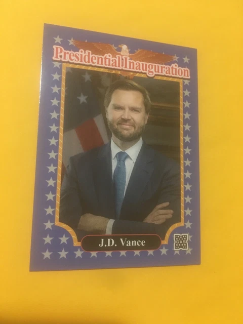 2025 GAS DONALD Trump Presidential Inauguration JD VANCE Vice President ...