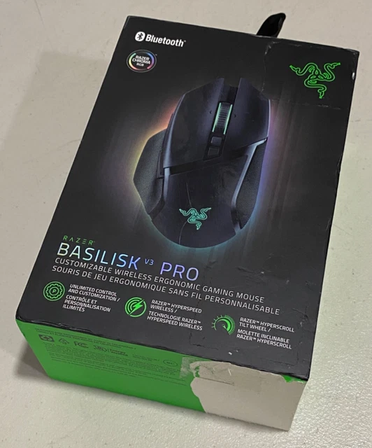 RAZER BASILISK V3 Pro Customizable Wireless Ergonomic Gaming Mouse ...