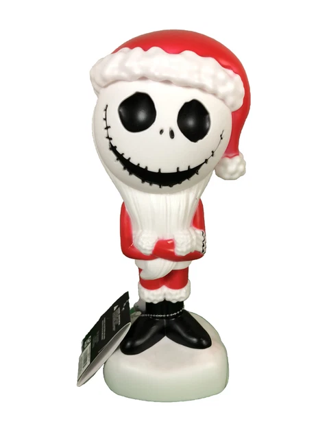 SANTA JACK SKELLINGTON Nightmare Before Christmas 14" LED Lighted Blow ...