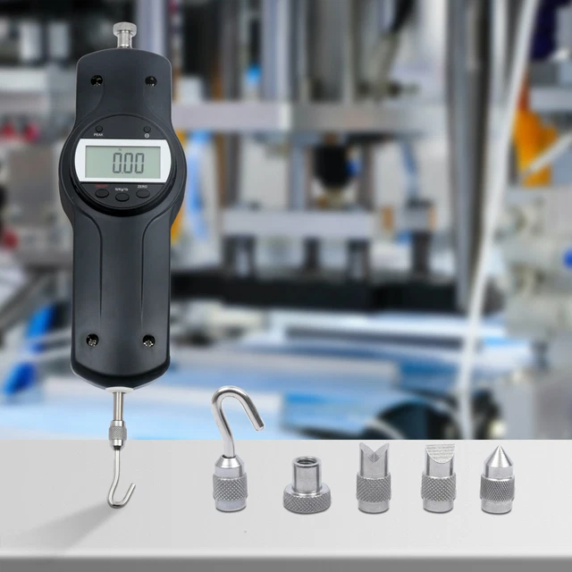 HIGH PRECISION DIGITAL Force Gauge Push and Pull Tester Force Meter ...