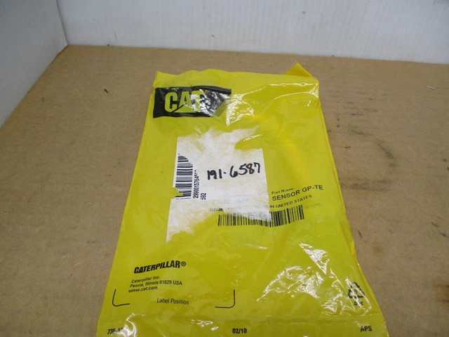 NEW CATERPILLAR OEM Cat 191-6587 Sensor GP-TI Temperature Sensor $85.00 ...