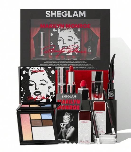 SHEGLAM MARILYN MONROE Full Collection Makeup Set 10pcs 100% Authentic ...