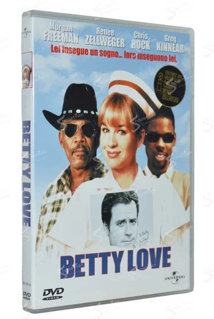 BETTY LOVE NURSE 2000 NEIL LABUTE MORGAN FREEMAN ZELLWEGER DVD EX ...