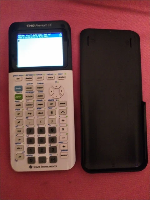 Calculatrice Texas Instrument Ti 83 Premium Ce Eur 24 90 Picclick Fr