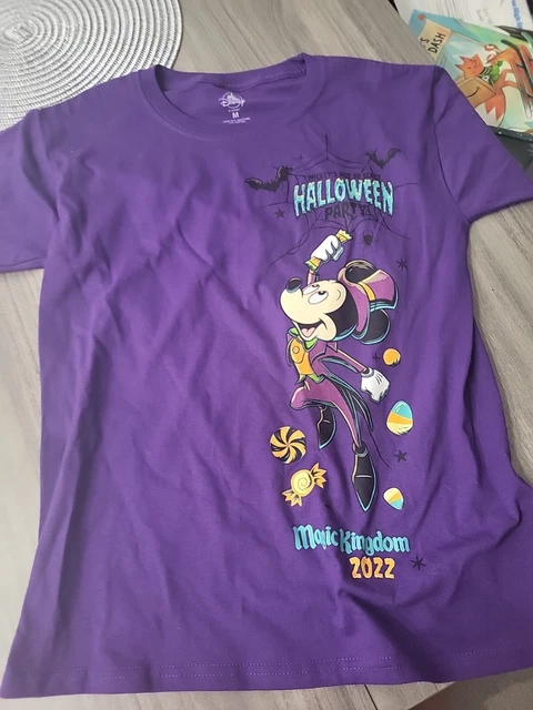 Disney Magic Kingdom Mickeys Not So Scary Halloween Party 2022 Tshirt M