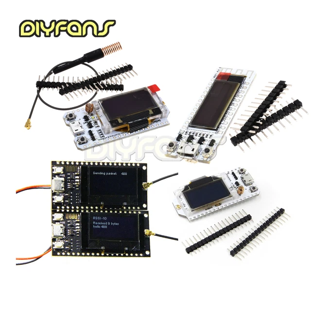 Sx1276sx1278 433mhz Lora Esp32 091096 Inch Blue Oled Anzeige Nodemcu Module Eur 2117 