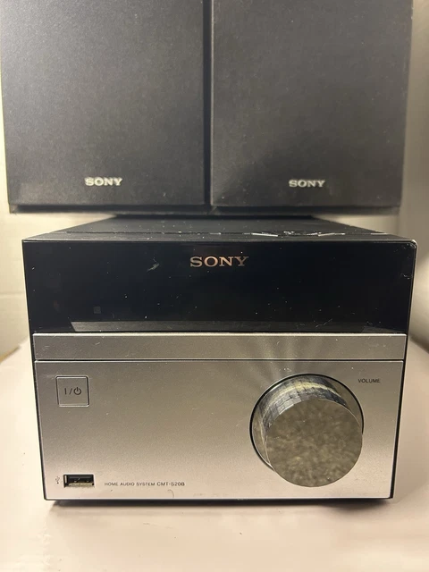 SONY HCD-S20B MICRO Hi-Fi - DAB, FM Radio, CD Player, USB & Speakers ...