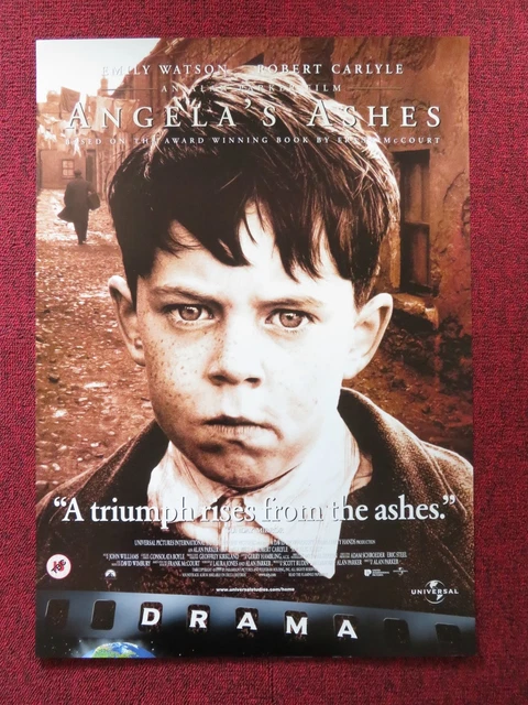 ANGELA'S ASHES VHS Video Poster Emily Watson Robert Carlyle 1999 £13.99 ...