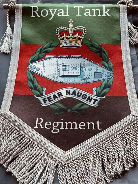 ROYAL TANK REGIMENT Pennant ( RTR ) £13.50 - PicClick UK