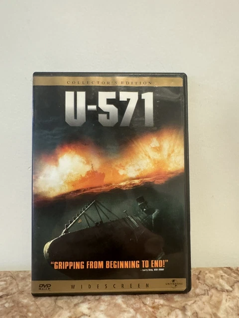 U-571 DVD MOVIE - Collector's Edition - Widescreen $3.00 - PicClick CA