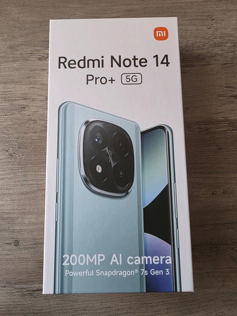XIAOMI REDMI NOTE 14 Pro+ Plus 5G 12GB+512GB -Dual SIM UK Version- NEW ...