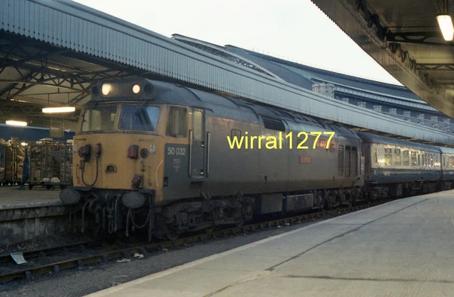 ORIGINAL RAILWAY NEGATIVE Class 50 50032 at Bristol £3.00 - PicClick UK