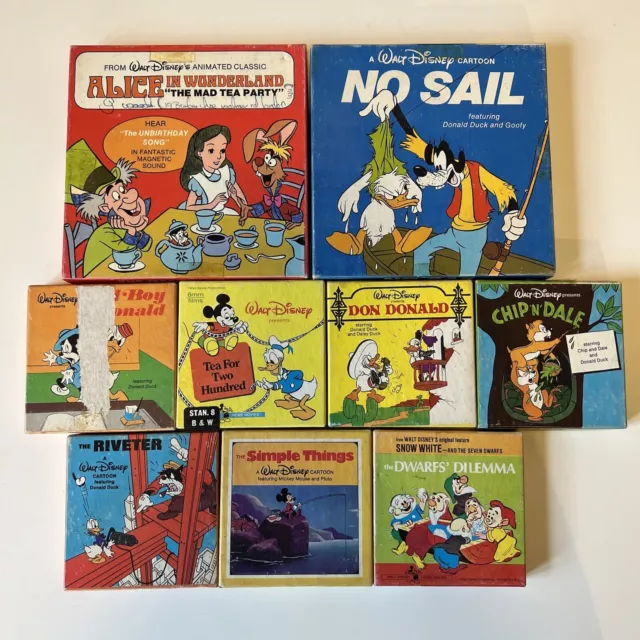 DISNEY SUPER 8MM Films 9x Walt Disney Vintage Film Collectables £69.99 ... DISNEY SUPER 8MM Films 9x Walt Disney Vintage Film Collectables £69.99 ...