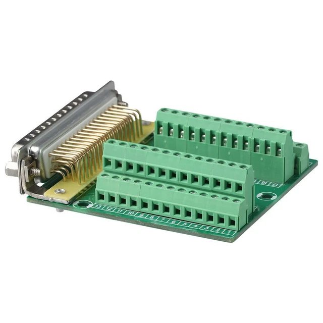GREEN FEMALE CONNECTOR DB50-G2-Mini Terminal Board Terminal Block ...