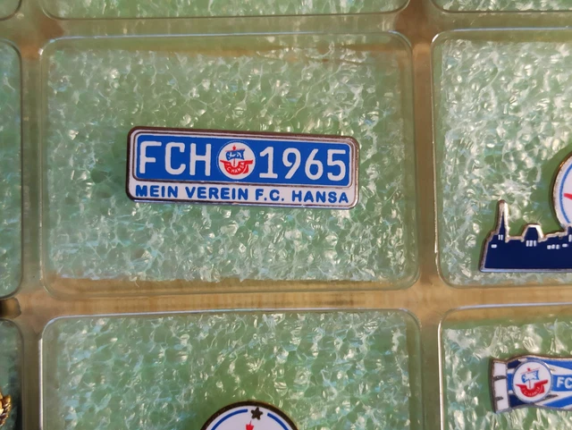 FC HANSA ROSTOCK Pin Ansteckpins KFZ Kennzeichen FCH 1965 EUR 8,99 ...