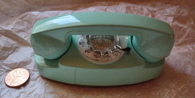 THE PRINCESS PHONE ~ Vintage Mini Rotary Model Phone ~ for BJD or ...