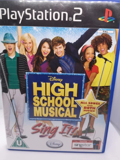 DISNEY HIGH SCHOOL Musical Sing It (PlayStation 2) PS2 Tested ...