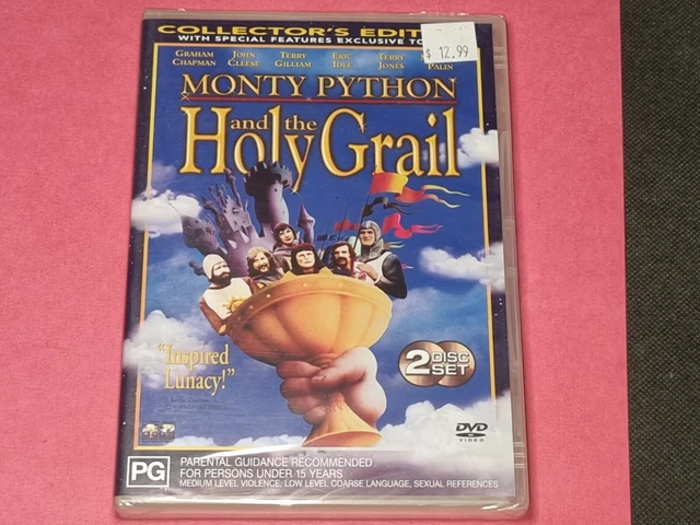 BRAND NEW SEALED Monty Python And The Holy Grail | Collectors Edition ...