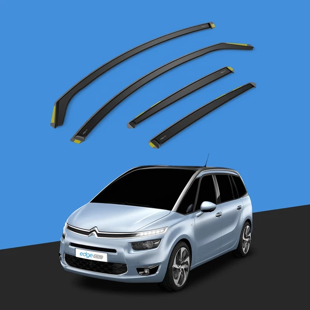 CITROEN C4 GRAND PICASSO MK2 2013-2021 MPV Wind Deflectors 4pc Tinted £ ...