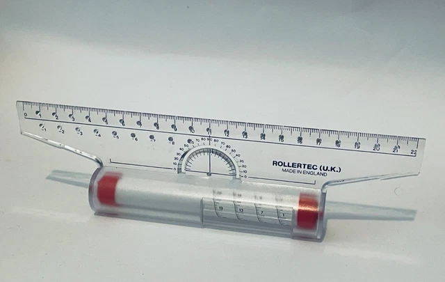 THE AMAZING ROLLING Ruler RollerTec - Vintage Orange - Used £6.00 ...