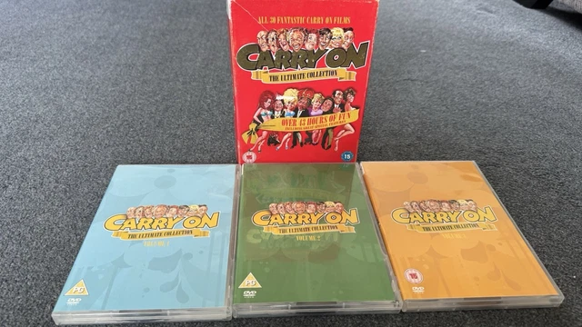 CARRY ON THE Ultimate Collection DVD Box Set - All 30 Fantastic Films £ ...
