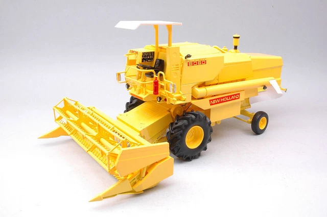 MINIATURE TRACTEUR DEMI Agricole Replicagri Moissonneuse New Holland 8060 1:3 2 EUR 147,87 ...