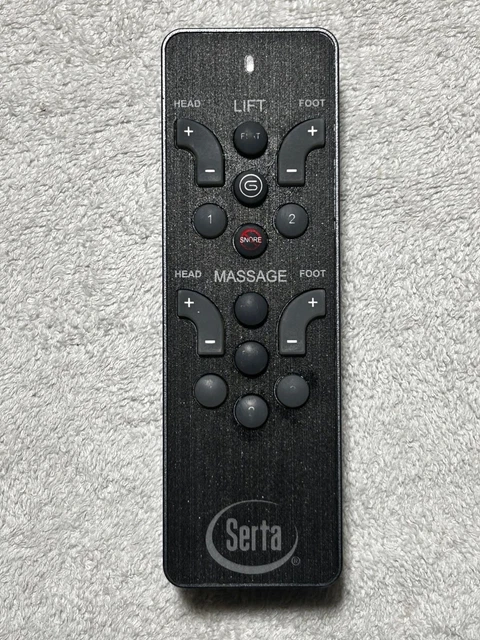 SERTA ADJUSTABLE BED Remote Control Model RC-WM-108 £49.09 - PicClick UK