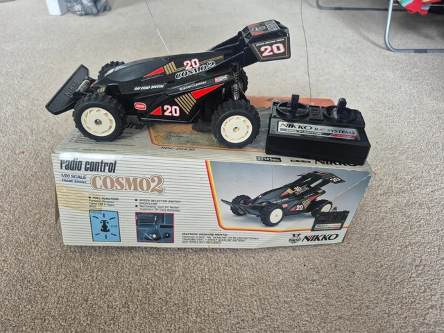 VINTAGE BOXED NIKKO Cosmo 2 radio controlled car buggy £16.15 - PicClick UK