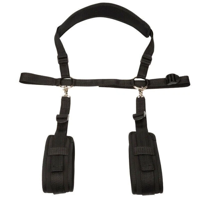 THIGH LEG OPEN BDSM Bondage Restraint Set Fetish Sex Waist Cuffs Adult ...