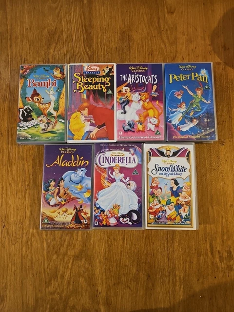 Walt Disney Classics Vhs Bundle £999 Picclick Uk 5466