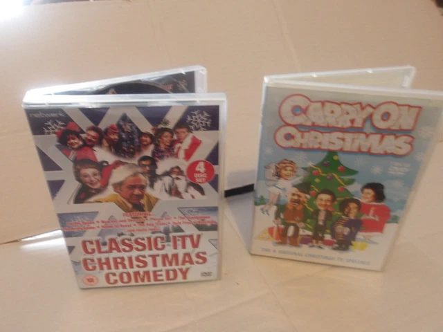 CLASSIC ITV CHRISTMAS Comedy, 4 Disc Boxset + Carry On Christmas,2 Disc ...
