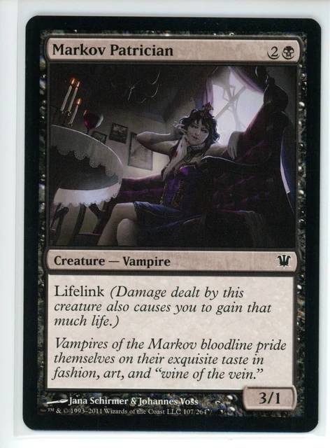 MARKOV PATRICIAN (107) Innistrad ISD (BASE) LP (MTG) EUR 1,19 - PicClick FR