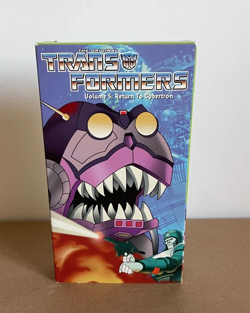 ORIGINAL TRANSFORMERS ANIMATION Movie VHS Vol.5 Return to Cybertron ...