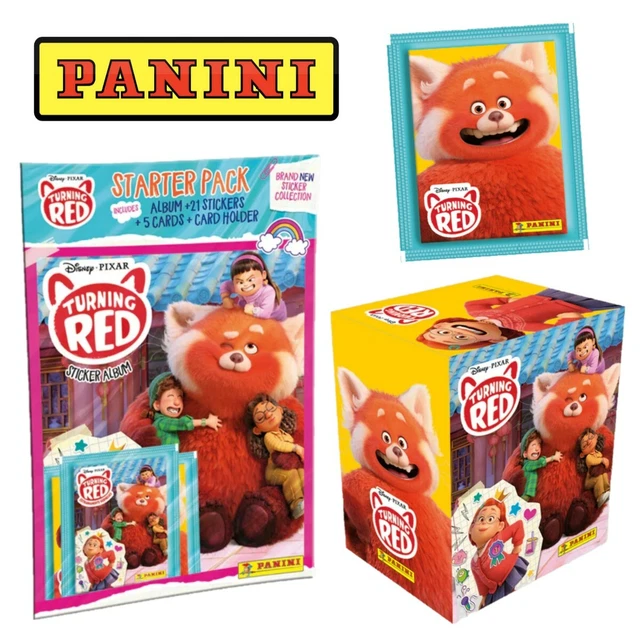 PANINI | DISNEY Pixar's Turning Red Sticker & Card Collection Packs and ...