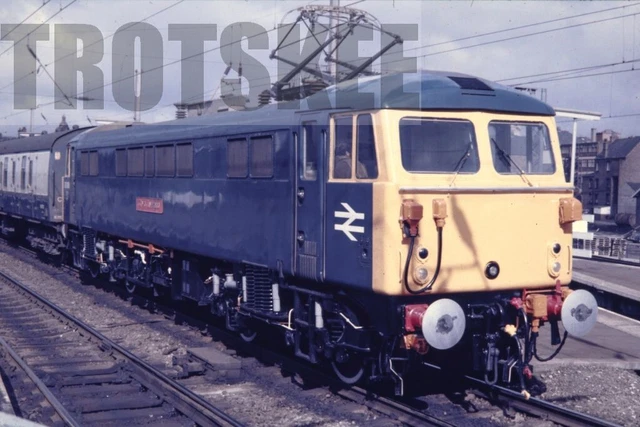 35MM SLIDE BR British Railways Electric Loco 87008 Class 87 Wigan 1978 Original £3.99 - PicClick UK