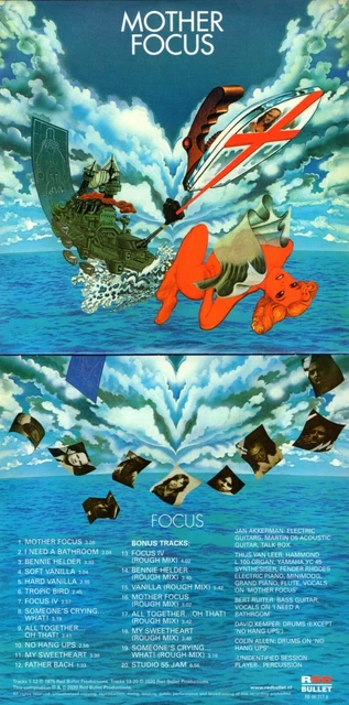 FOCUS & MOTHER Factory From 1975! Digital Remastered +8 Bonus Tracks ...