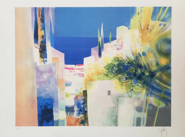 DANIEL GELIS ORIGINAL Lithography Signed Artist Proof $106.99 - PicClick CA