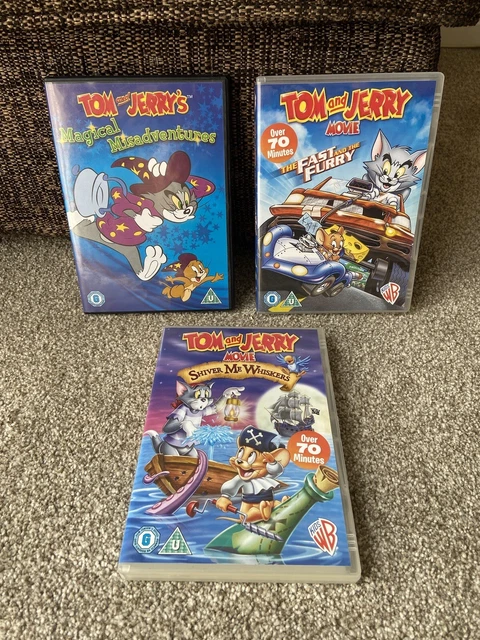 TOM AND JERRY dvd’s Bundle Job lot shiver me whiskers, the fast + the ...