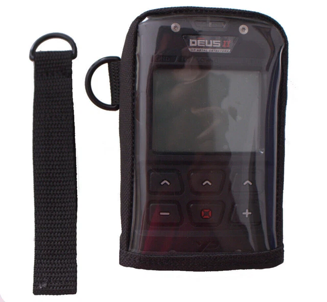 COUVERCLE DU BOÎTIER de commande XP Deus 2, protection d'écran + sangle de... EUR 18,29 ...