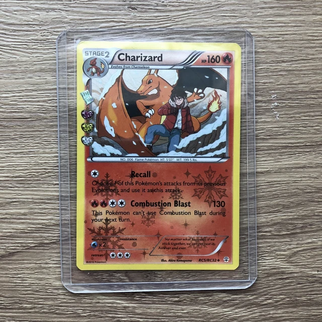 POKEMON CHARIZARD HOLO Generations : Radiant Collection Card # RC5/RC32 ...
