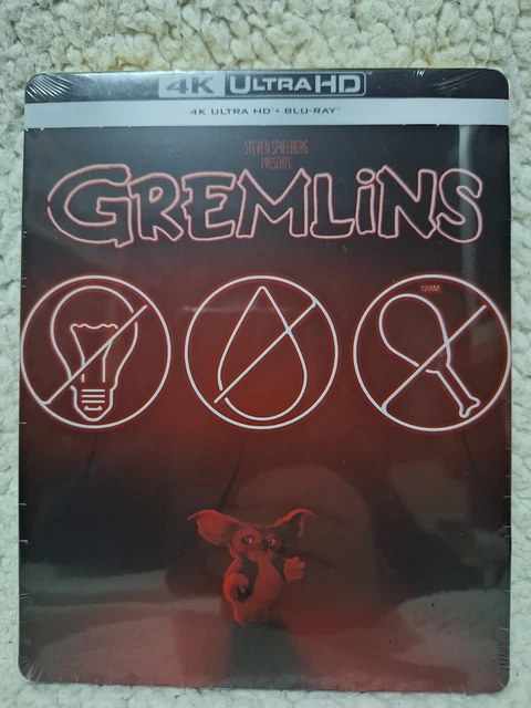 GREMLINS - STEELBOOK - 4K Ultra HD + Blu-Ray - NEUF EUR 80,90 - PicClick FR