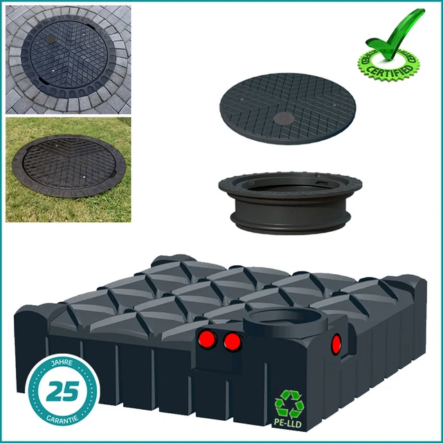 WASTEWATER TANK COLLECTION pit fecal tank flat tank collection pit 3000 ...