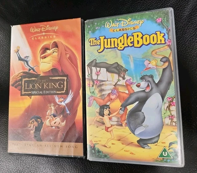 WALT DISNEY CLASSICS Bundle Set - The Jungle Book & The Lion King (SE ...