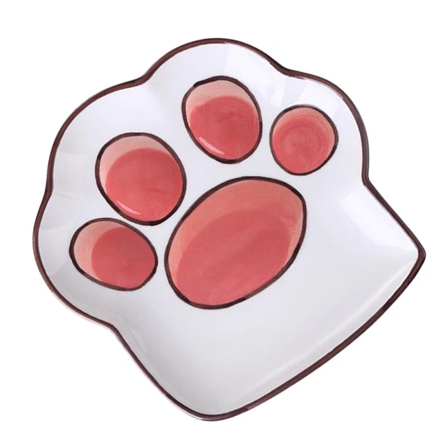 PLAQUE DE DESSIN Animé Griffe Chat Assiettes Fruits Service EUR 24,18 ...