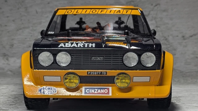 TAMIYA FIAT 131 Abarth Rally MF-01X CUSTOM Pre-Painted £414.71 ...