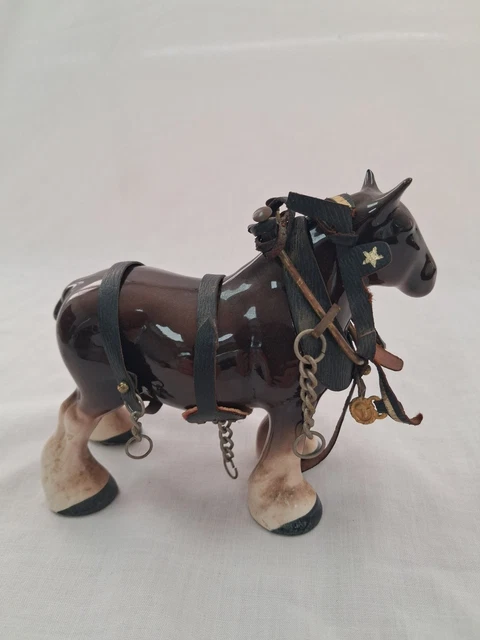 MELBA WARE HORSE Figurine Ceramic Decor Vintage Collectible English ...