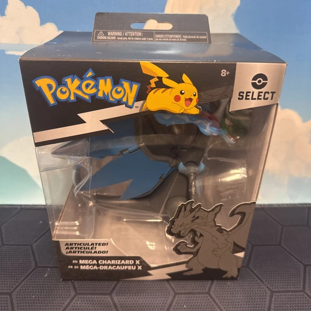 POKÉMON SELECT MEGA Charizard X Figure New In Box Rare Articulated £35. ...
