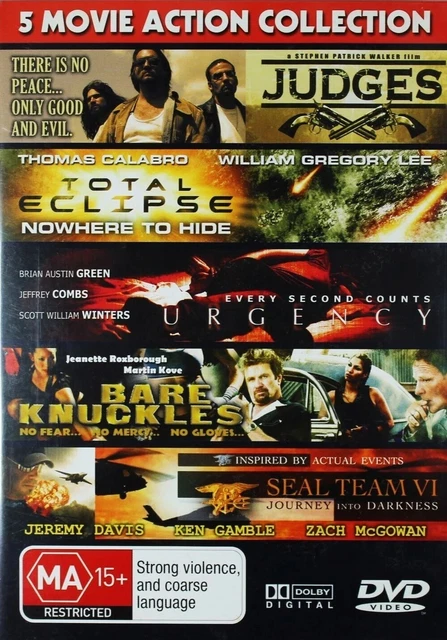 JUDGES / TOTAL Eclipse / Urgency / Bare Knuckle / Seal Team VI (DVD ...