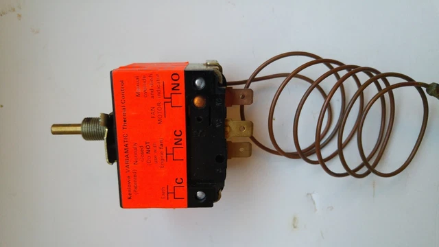 KENLOWE FAN 'VARIOMATIC' thermostatic switch temperature setting KLC28 ...