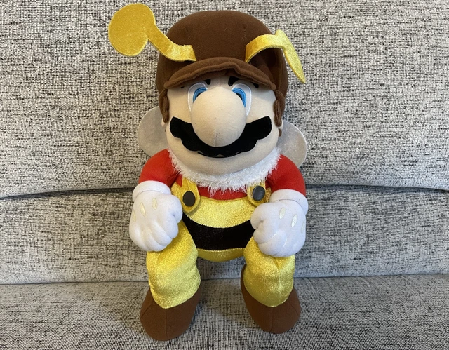 RARE SUPER MARIO Galaxy 12 Inch Bee Mario Plush Toy Banpresto Dx 2009 ...